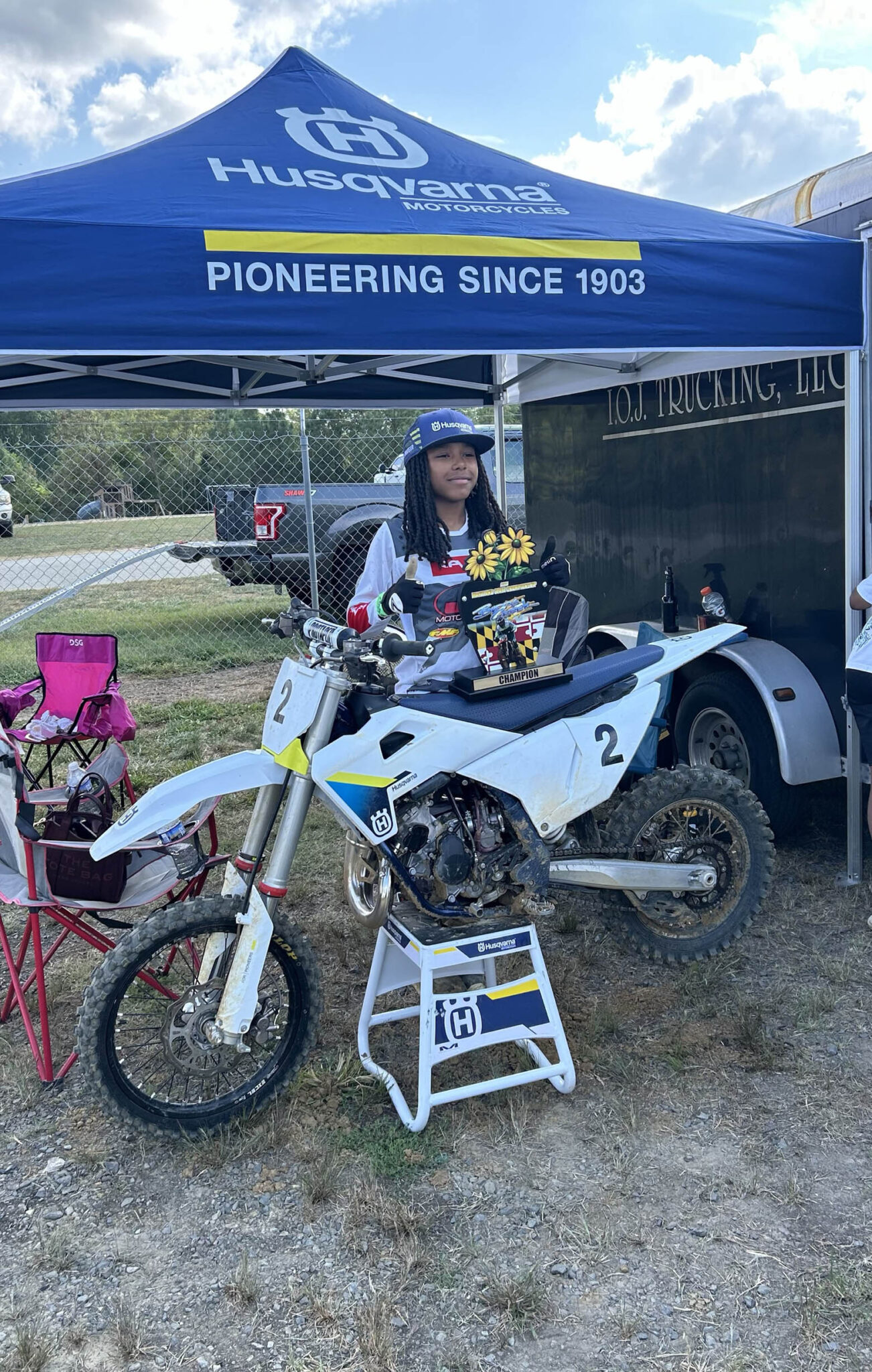 SJ Green Crowned Maryland State Champion in 85cc 9-11 Class – Cowoc